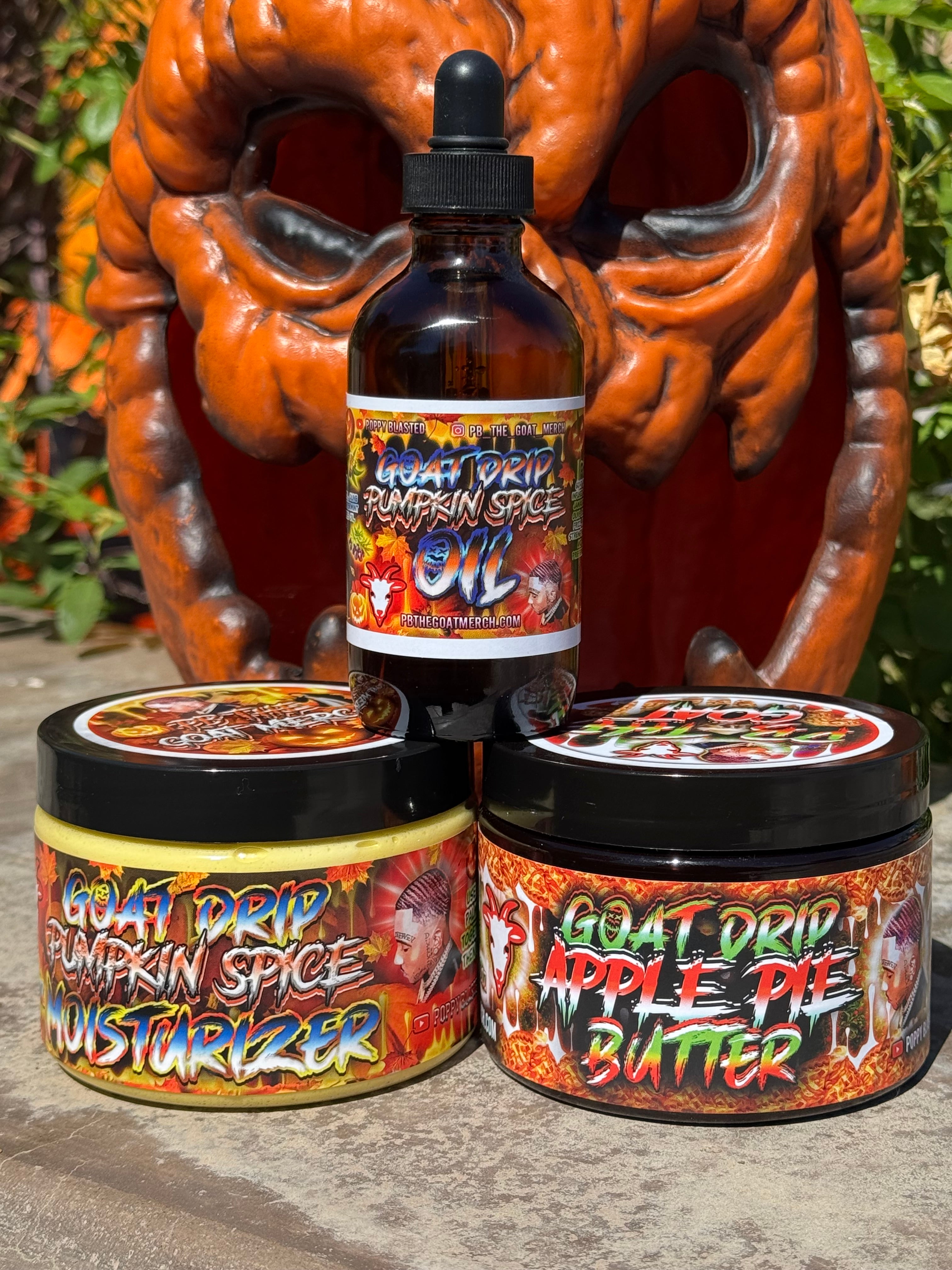 12oz GOAT DRIP APPLE PIE BUTTER DUO BUNDLE! – PB THE GOAT MERCH